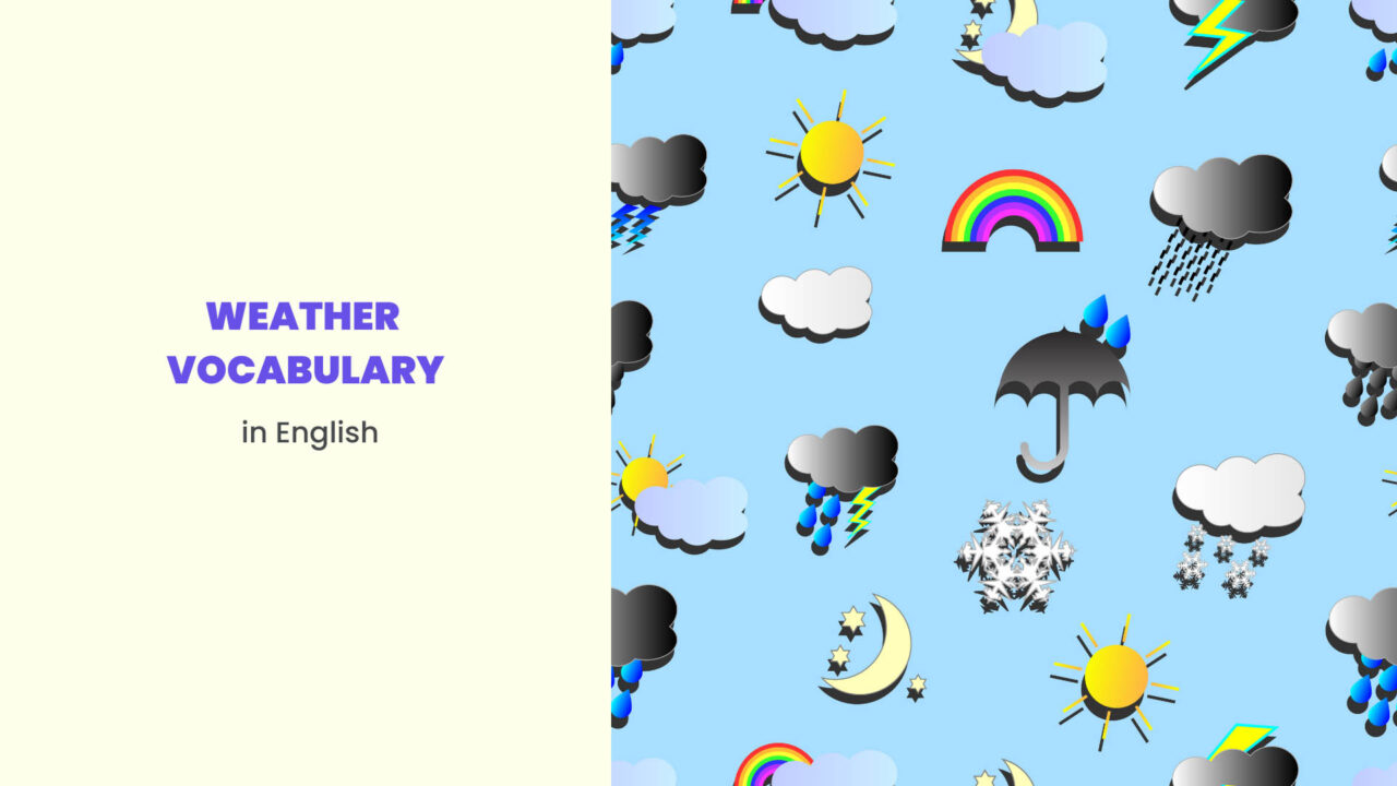 Weather Vocabulary in English: Important Words with Examples